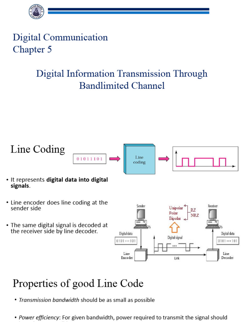 Digital Communication Chapter 5 | PDF | Electricity | Information And Communications Technology