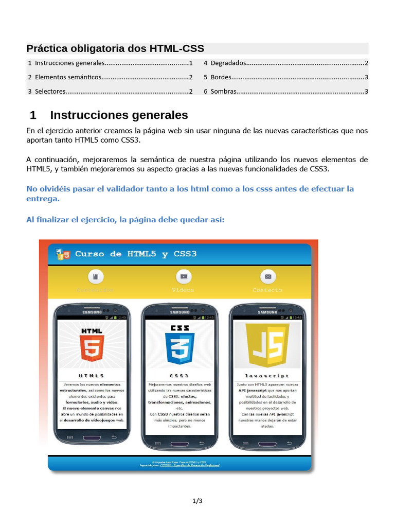Ejercicio 2 | PDF | HTML5 | HTML