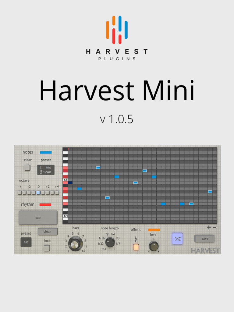 Harvest Mini | PDF | Software | Computing