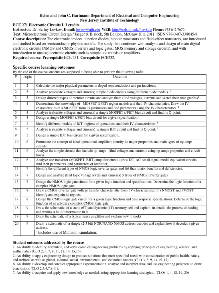 Important Edc Tasks | PDF | Logic Gate | Mosfet