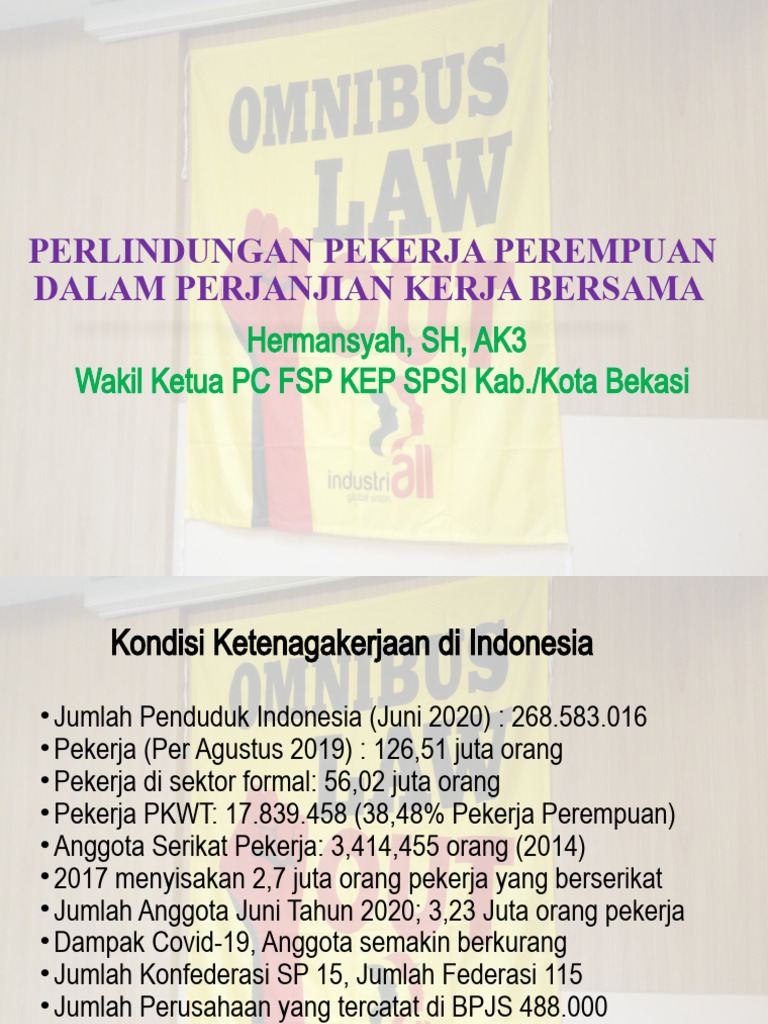 Perlindungan Pekerja Perempuan Dalam PKB IWD 2024 | PDF | Ilmu Sosial