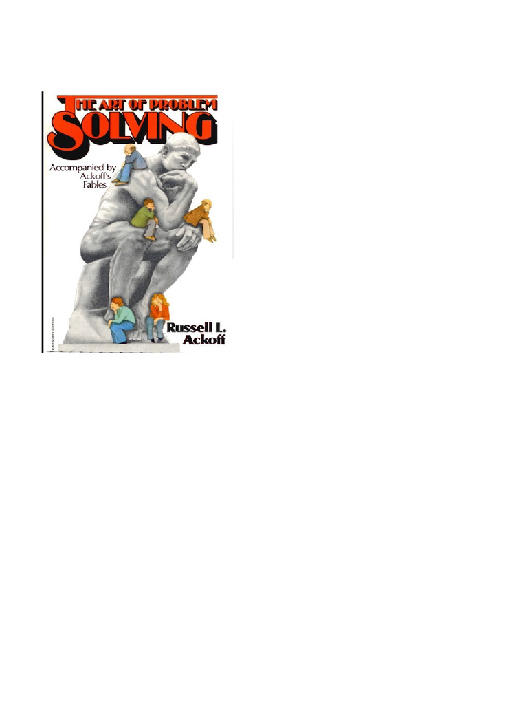 Russell L. Ackoff - The Art of Problem Solving-John Wiley & Sons (1978 ...
