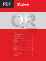 Sabre Quick Reference Guide | PDF | Computing | Aviation