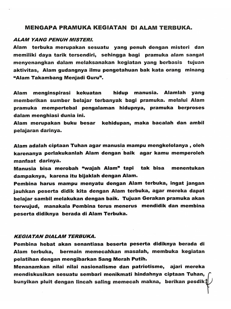Alam Terbuka | PDF