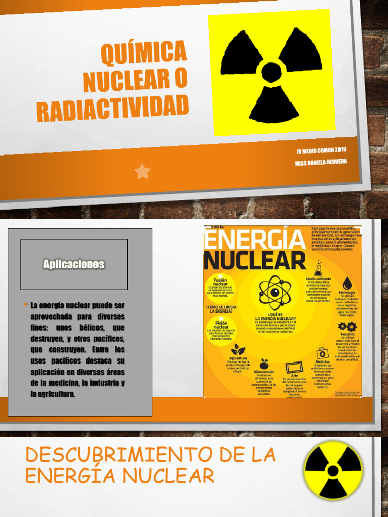 Química Nuclear y Radiactividad | PDF | Desintegración radioactiva ...