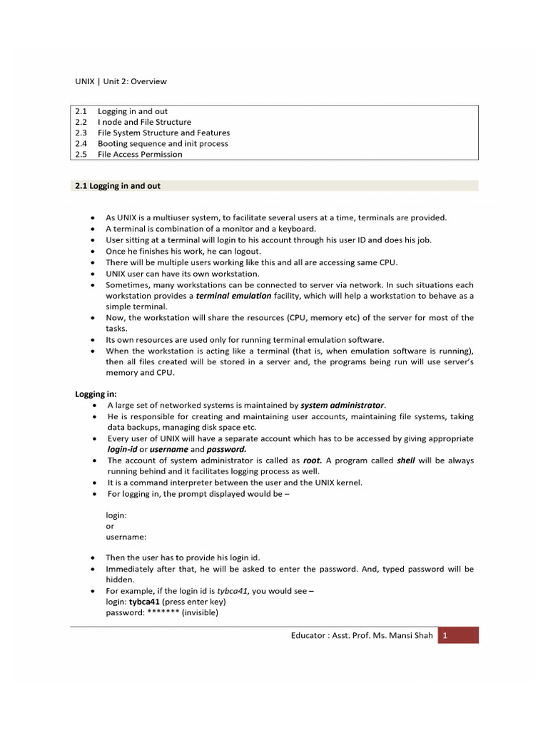 Unit 2 Overview Pdf 