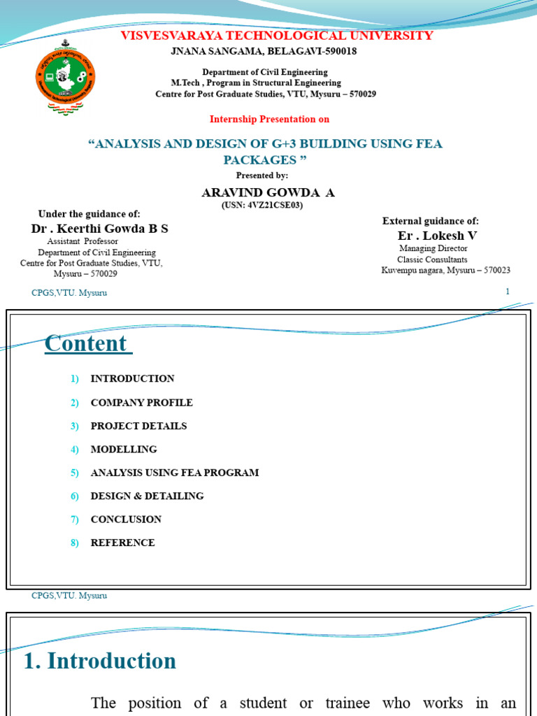 Intrenship PPT MOHAN Final | PDF | Beam (Structure) | Bending