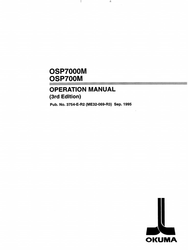 Okuma Manuals | PDF