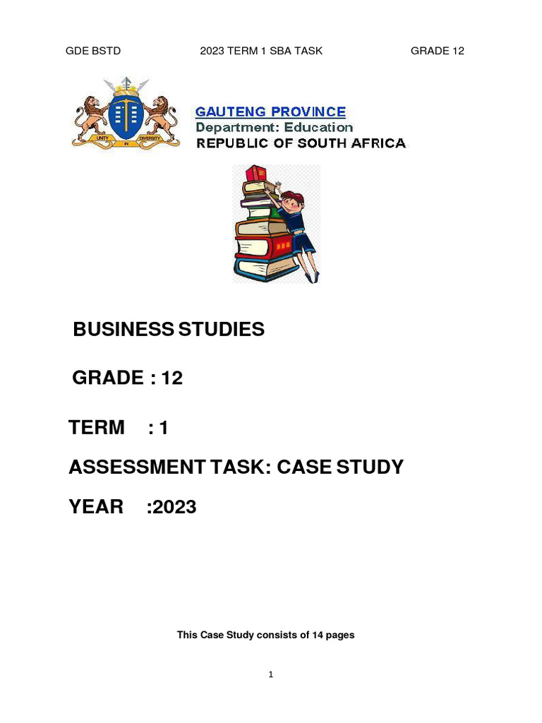 2023 GR 12 SBA TERM 1 (1) | PDF | Learning | Employment