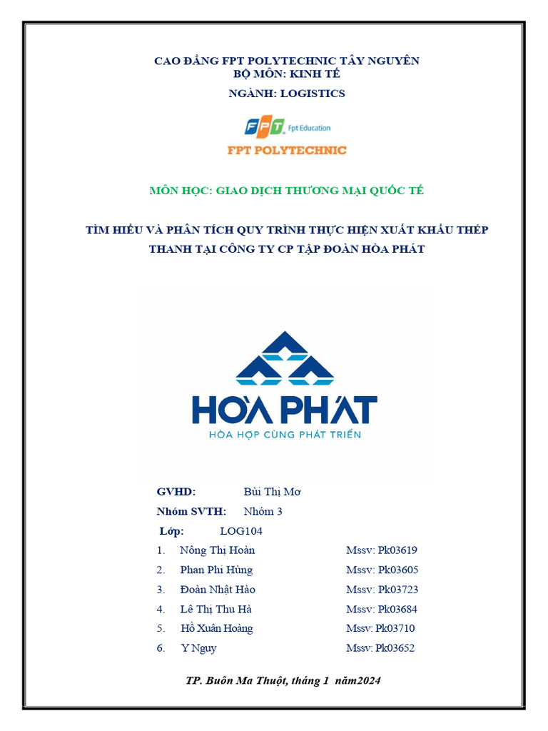 ASM-NHÓM 3-GIAO DỊCH THƯƠNG MẠI QUỐC TẾ | PDF