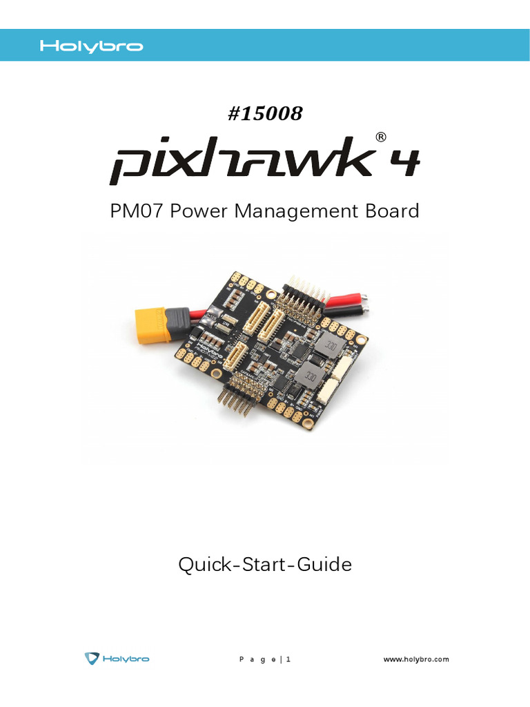 PM07 Quick Start Guide | PDF | Voltage | Servomechanism