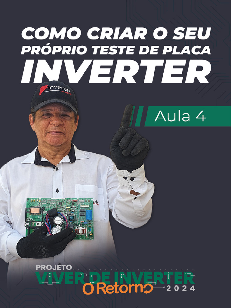 Testador Inverter: Guia de Montagem 2024 | PDF | Diodo emissor de luz ...