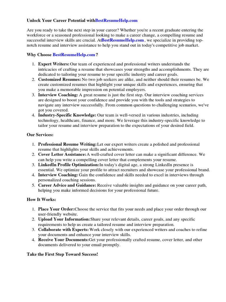 Resume and Interview Help | PDF | Résumé | Job Interview