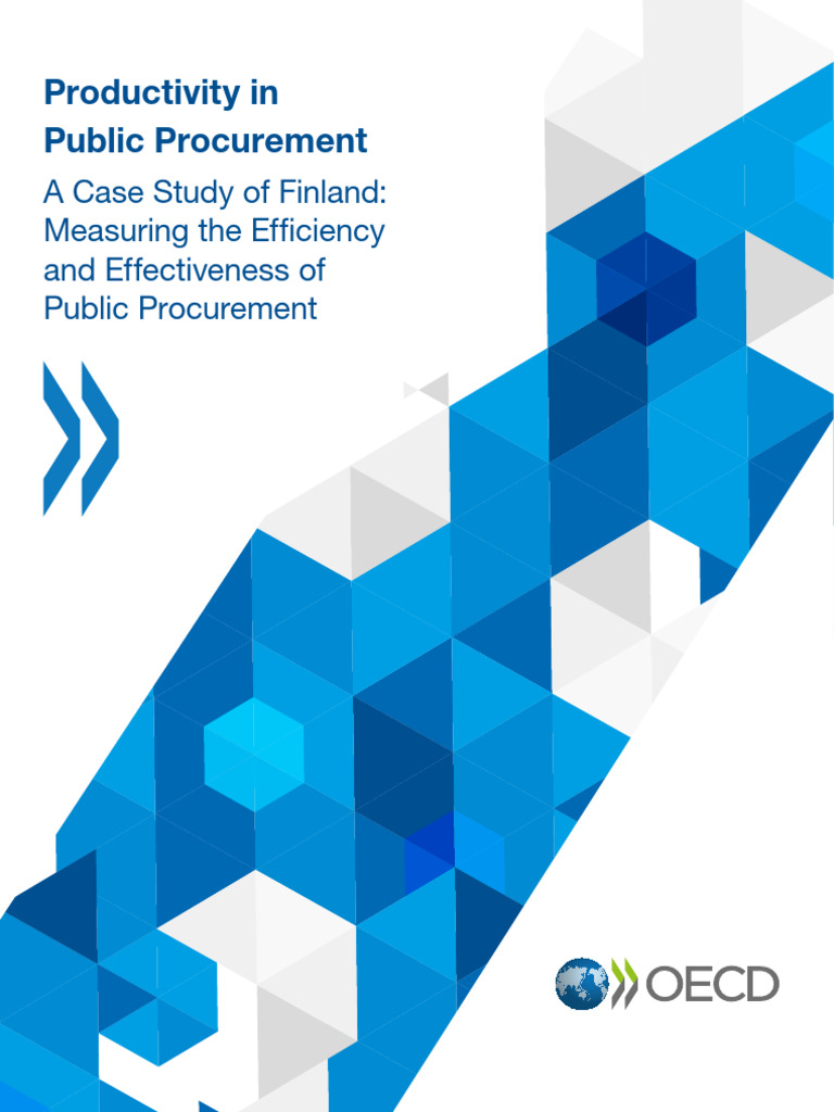 Productivity Public Procurement | PDF | Procurement | Government Spending