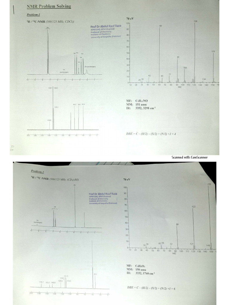 NMR Problem Solving | PDF