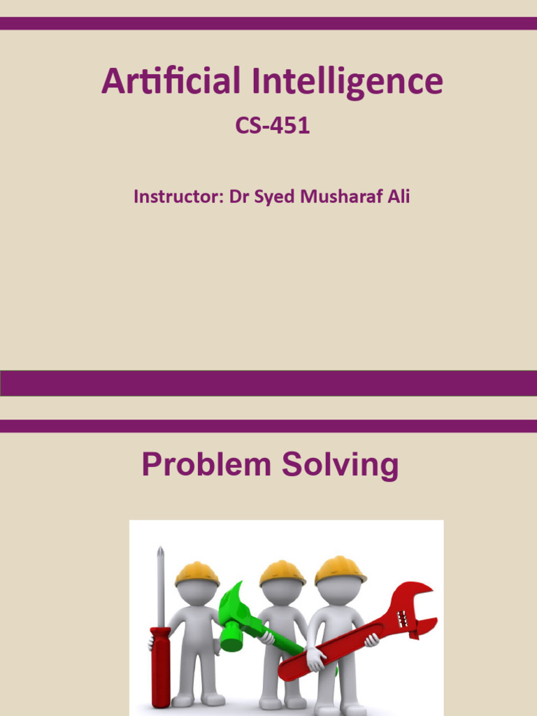 Ai Lec2 1 Pdf Computational Problems Combinatorics