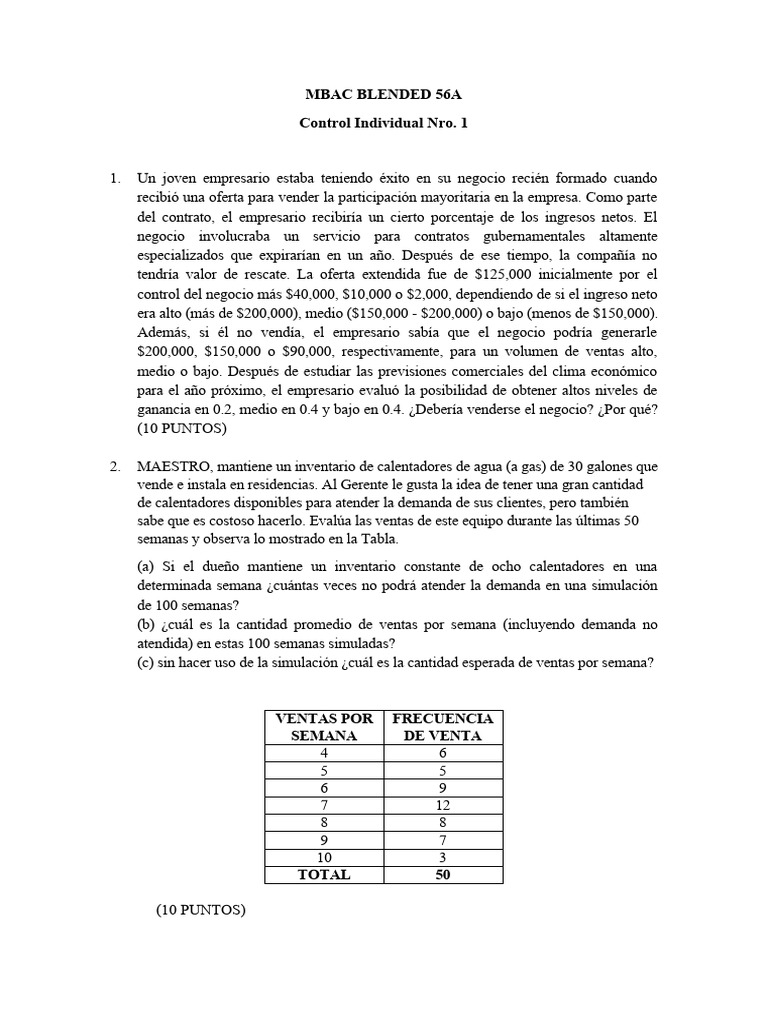 Mbac Blended 56a Control 1 14nov23 | PDF | Economias | Business