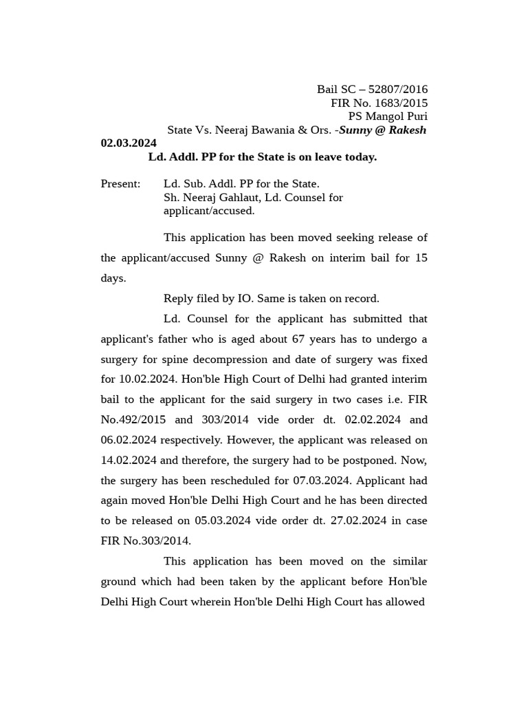 Display - PDF - 2024-03-06T084525.419 | PDF | Bail | Legal Action