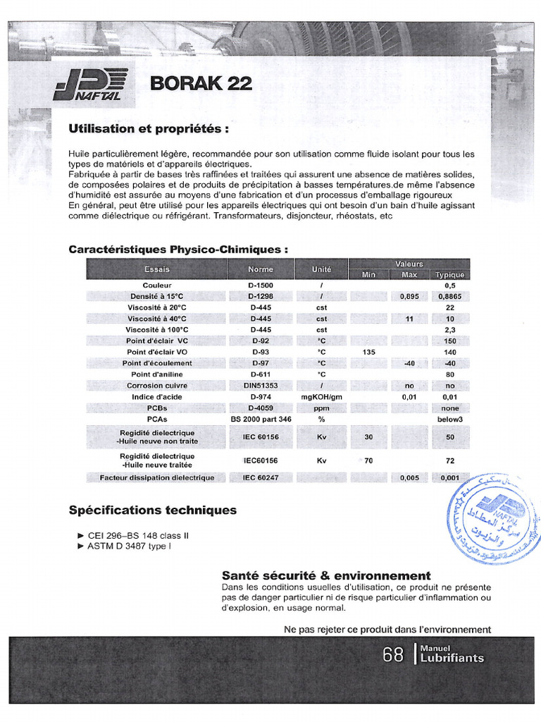 Fiche Technique | PDF