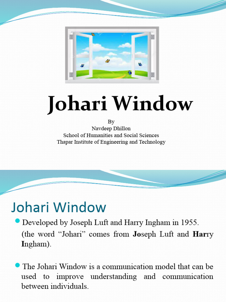 Johari Window | PDF