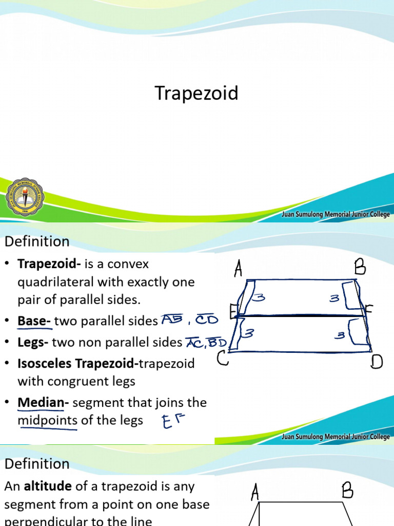 Trapezoid | PDF