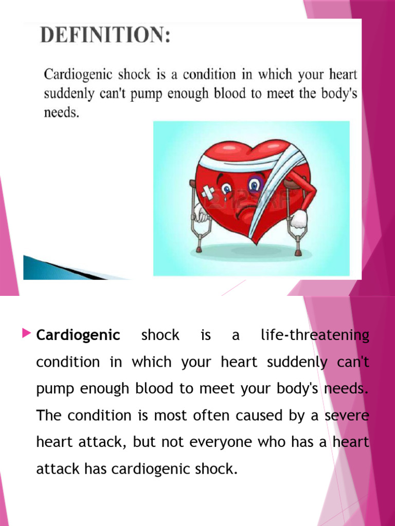 Cardiogenic Shock | PDF | Heart | Shock (Circulatory)