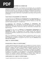 Rapport de Formation Pédagogique | PDF