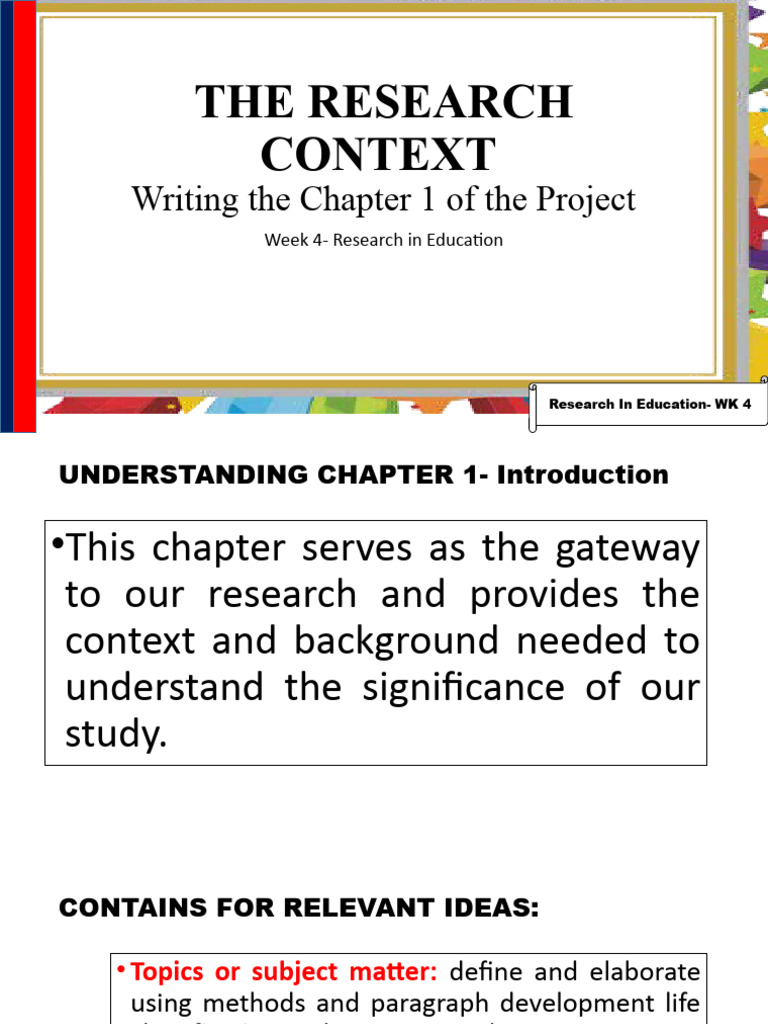 Research Context | PDF | Level Of Measurement | Hypothesis