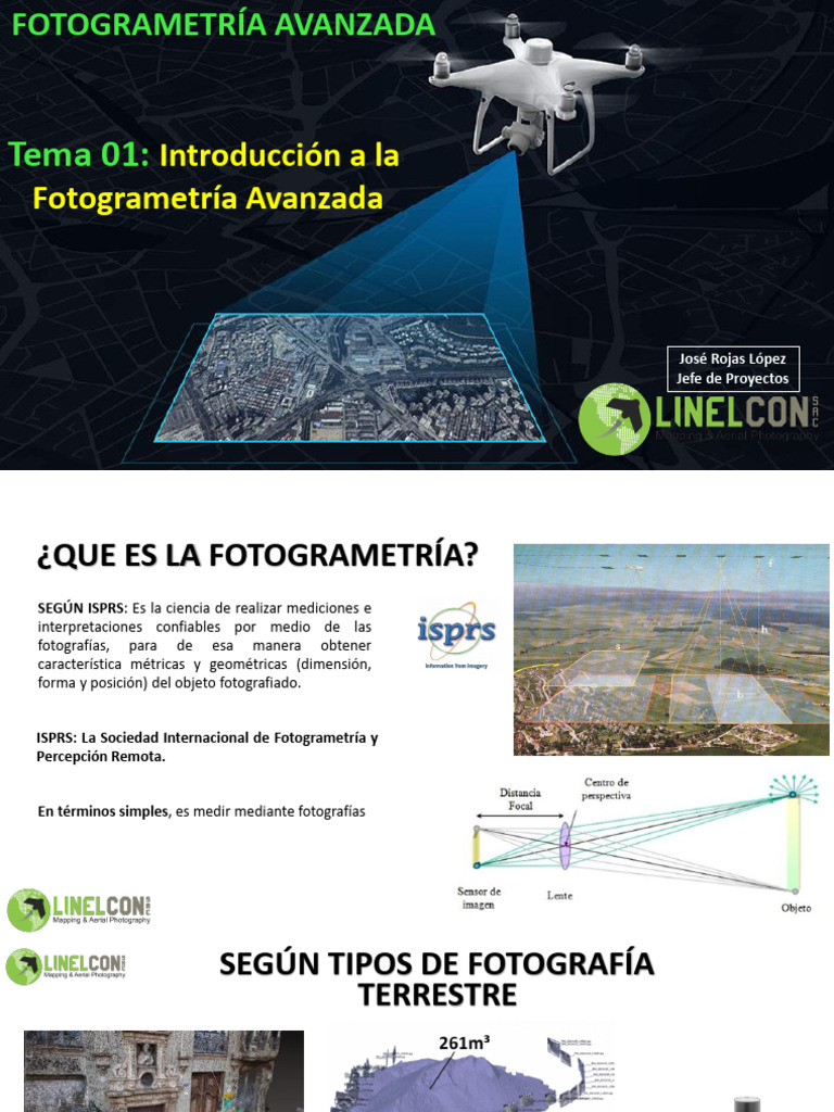 Fotogrametría Avanzada: Conceptos Clave | PDF | Visión por computador ...