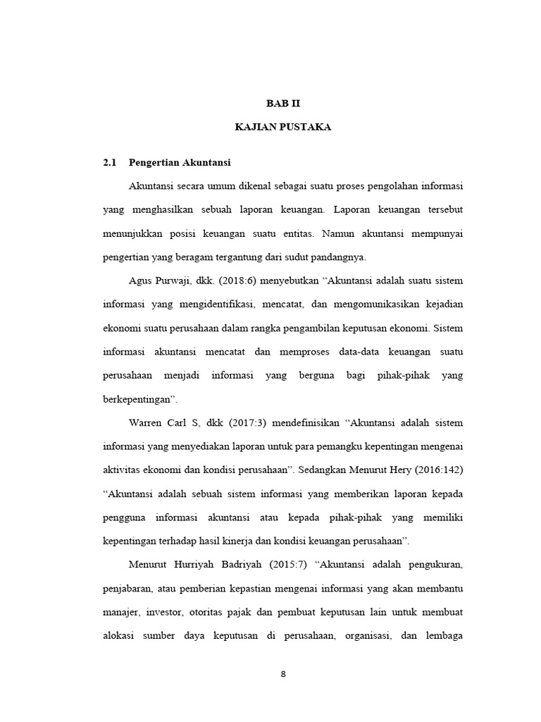 Bab II Kajian Pustaka Etap Excel | PDF