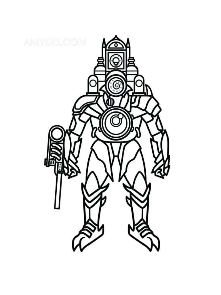 Colorear Camara Man | PDF