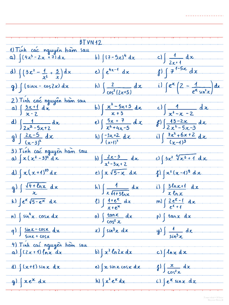 Bài Tập Về Nhà L P 12 | PDF