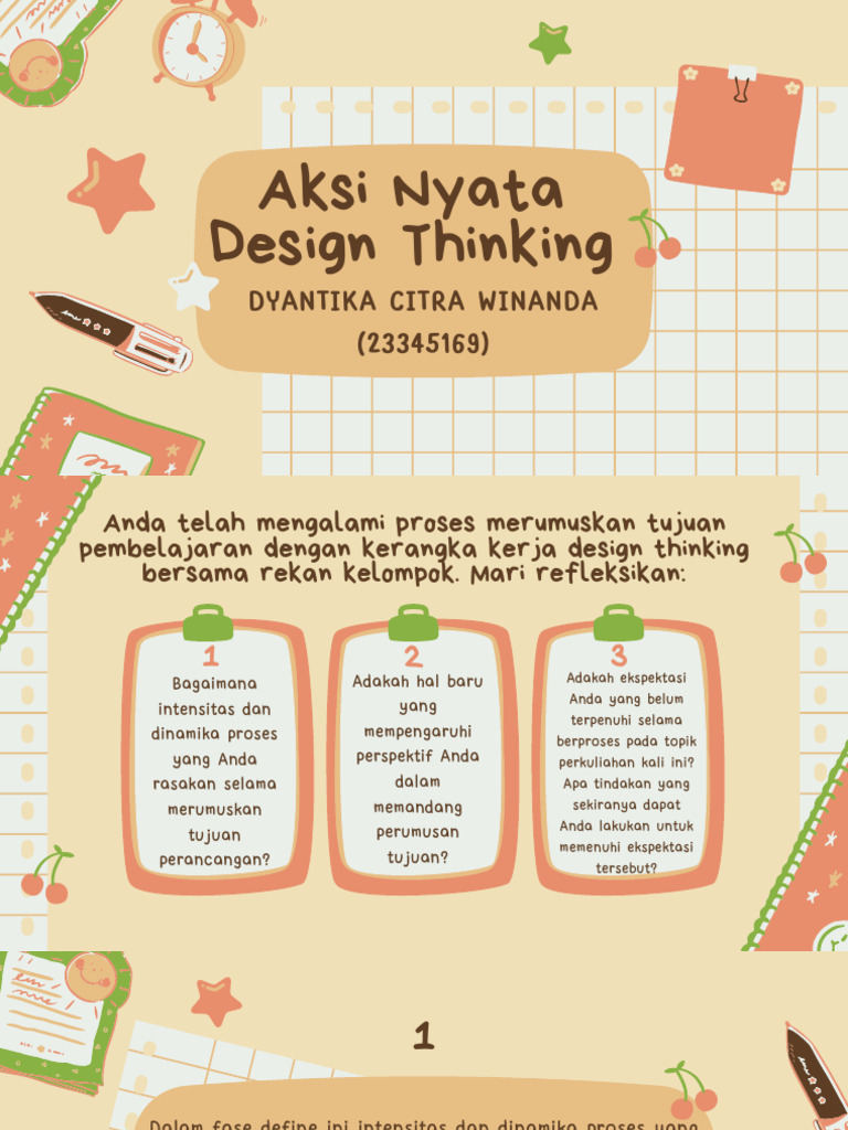 Design Thinking Aksi Nyata | PDF