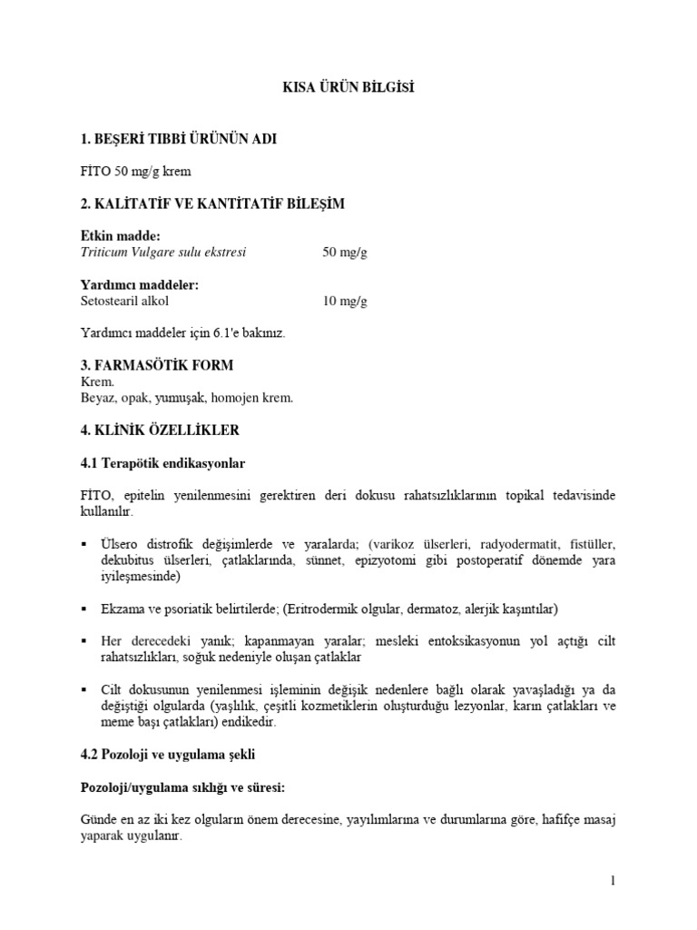 1311 Kub Fito Krem | PDF