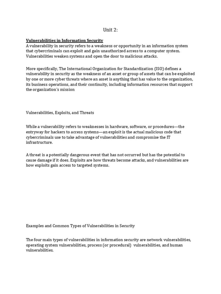 Unit Ii Cyber Security Pdf Computer Security Security 7783