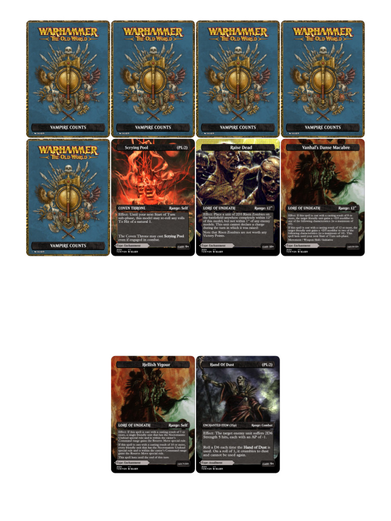 Vampire Counts - Complete | PDF