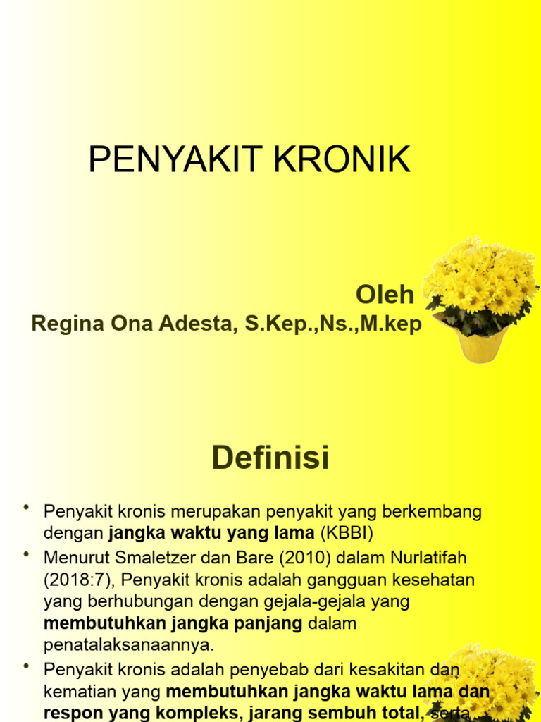 Konsep Penyakit Kronik | PDF