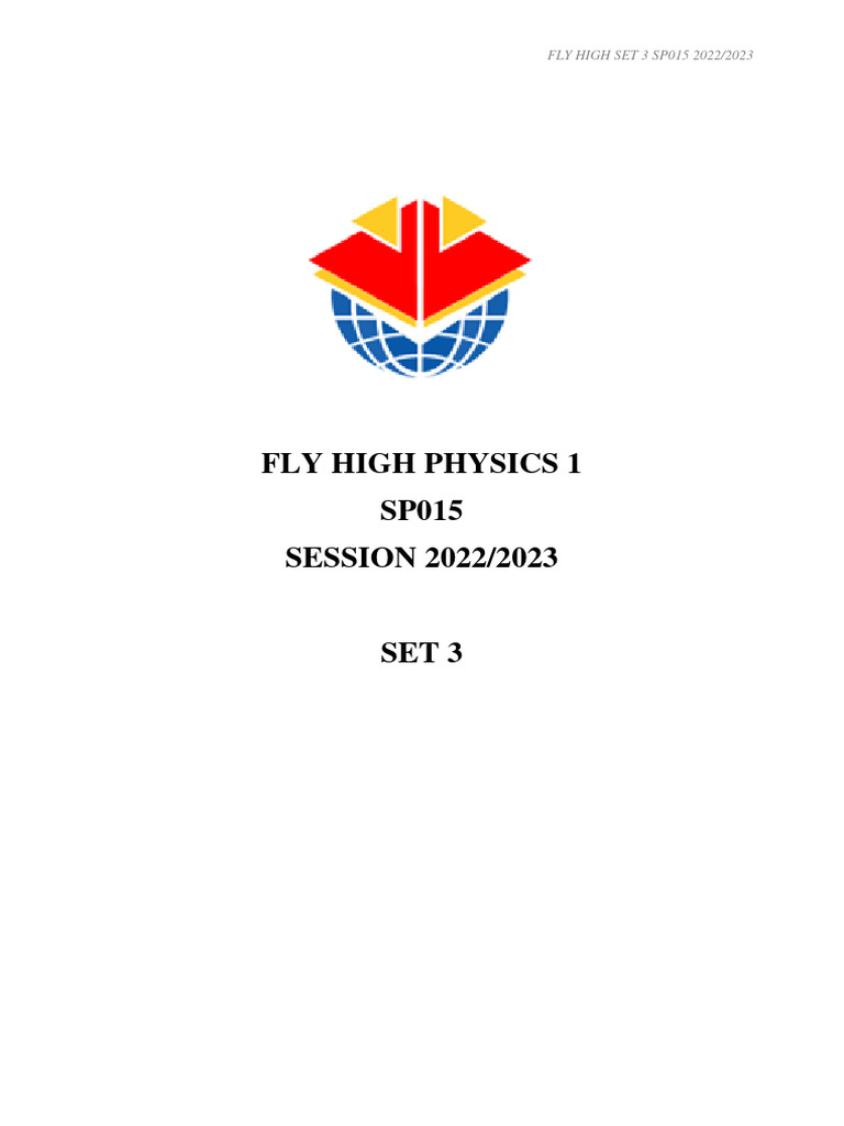 KMS Fly High Set 3 | PDF | Gases | Oscillation