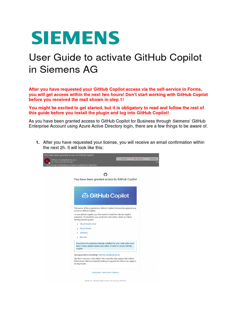 GitHub Copilot Instructions Current v4 | PDF | Login | Software