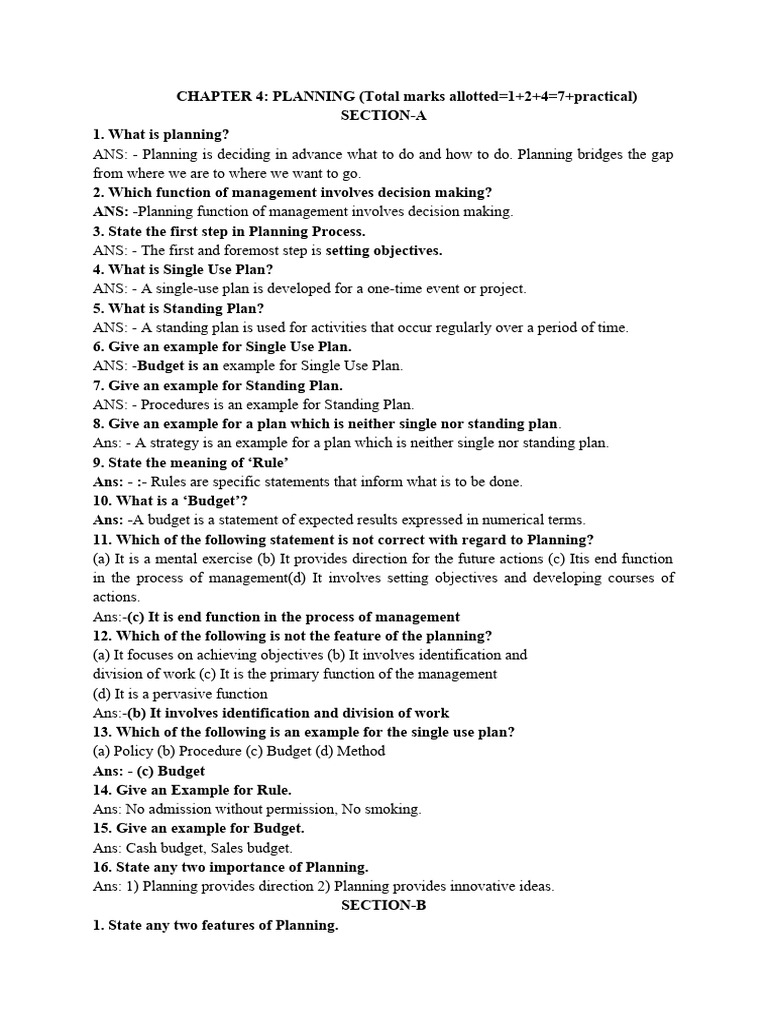 Unit 4 Planning | PDF | Planning | Policy