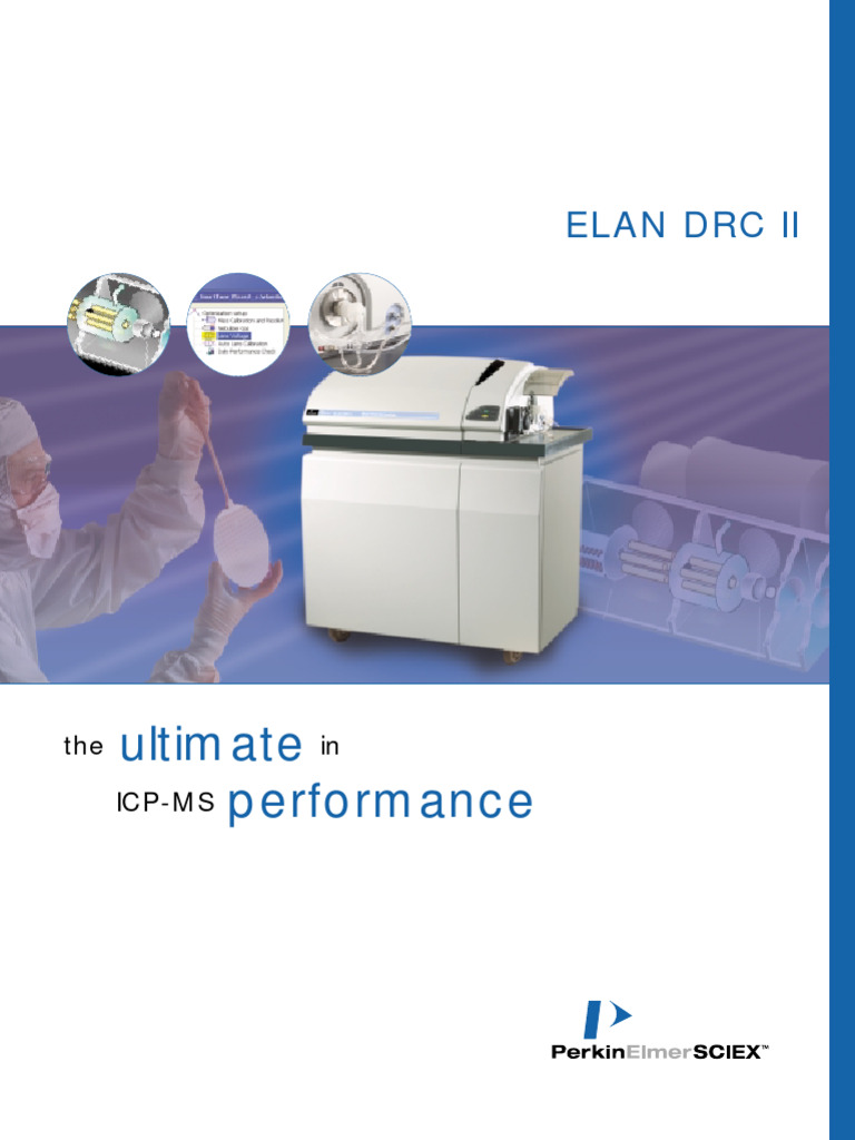 ICP-MS Perkin Elmer Elan DRC 2 | PDF | Physical Sciences | Chemistry