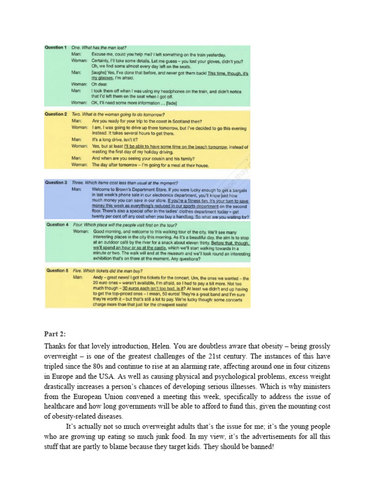 Scripts | PDF | Obesity | Nutrition