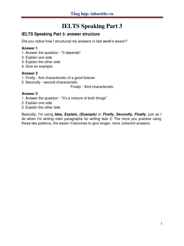 Ielts Speaking Part 3 Simon-Tuhocielts - VN | PDF | Cost Of Living | Anger