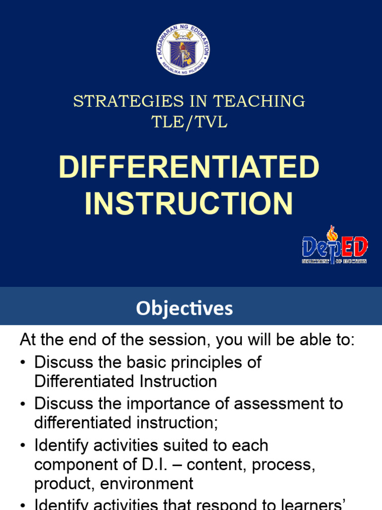 Differentiated Teaching Strategies | PDF | Differentiated Instruction | Learning