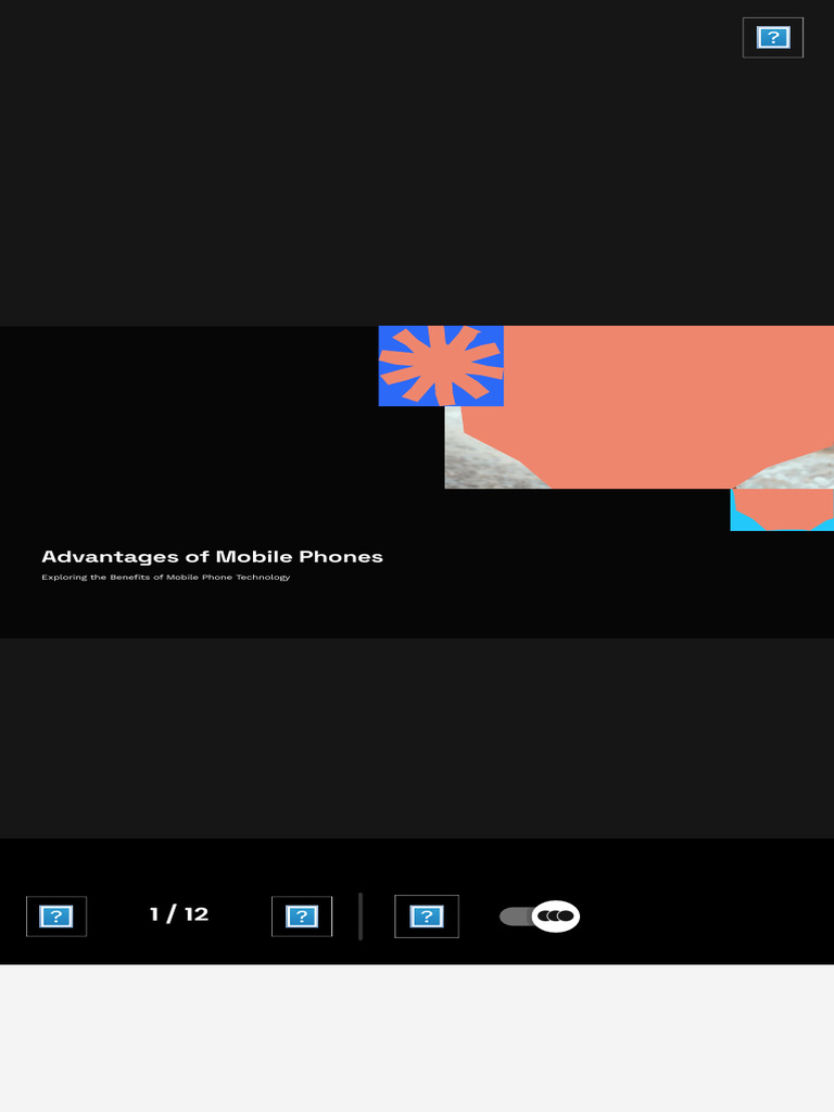 Advantages of Mobile Phones | PDF | Mobile App | Telephone