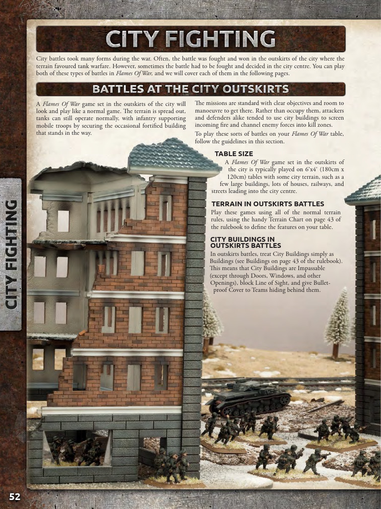 V4 City Fighting | PDF | Tanks | Battles