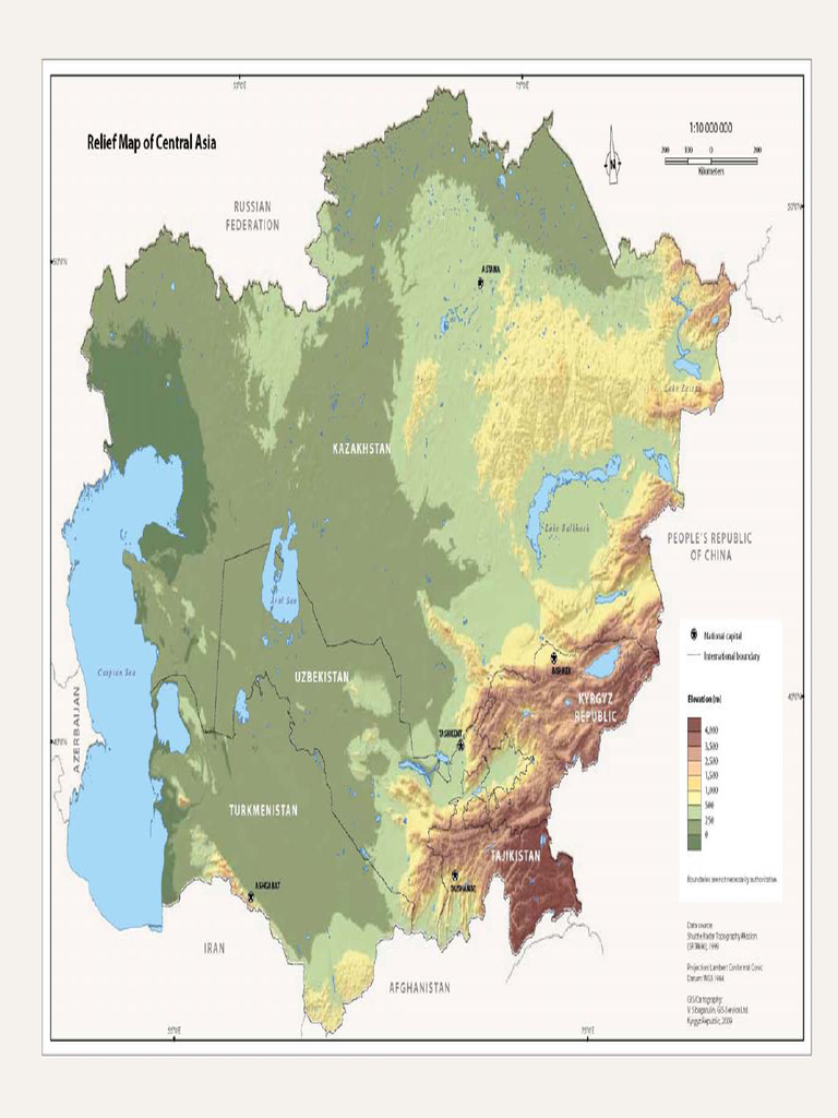 Central Asiasia | PDF | Central Asia | Geography