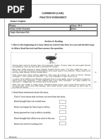 Grade 7 English Paper 2 | PDF