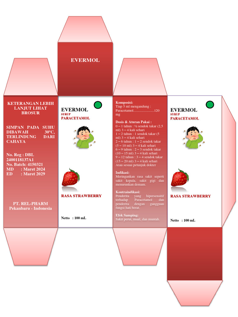 Kotak Obat Sirup | PDF