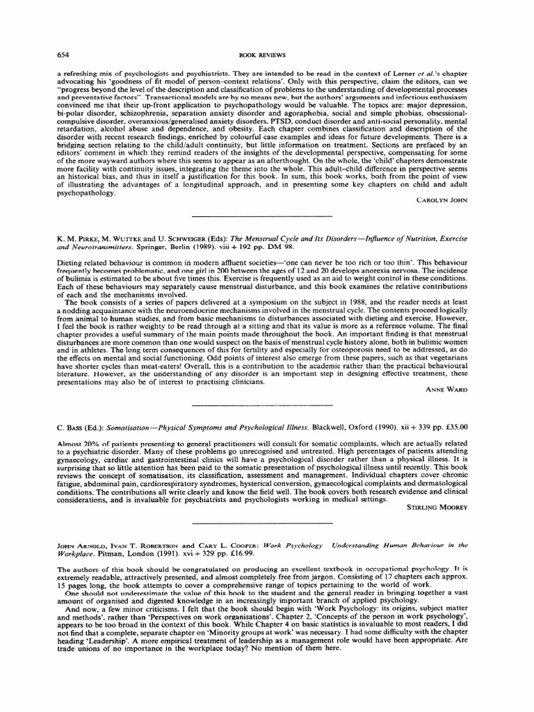 Work Psychology Understanding Human Beha | PDF | Mental Disorder ...